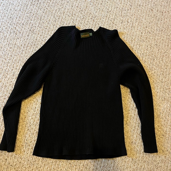 Timberland | Shirts | Mens Timberland Sweater Black Slightly Worn Smoke ...